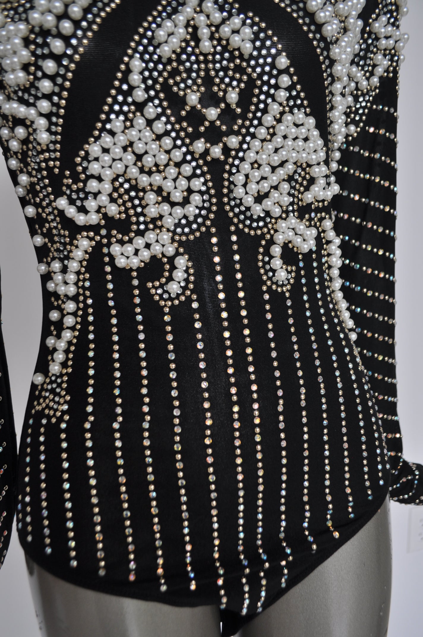 Beaded bodysuit – Vintage Le Monde