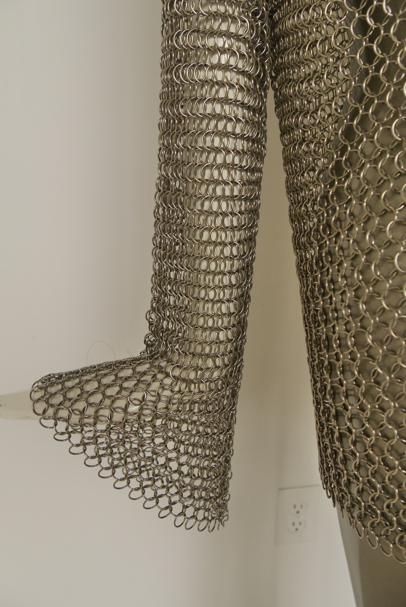 1970s Chain mail mini dress/shirt with bell sleeves – Vintage Le Monde